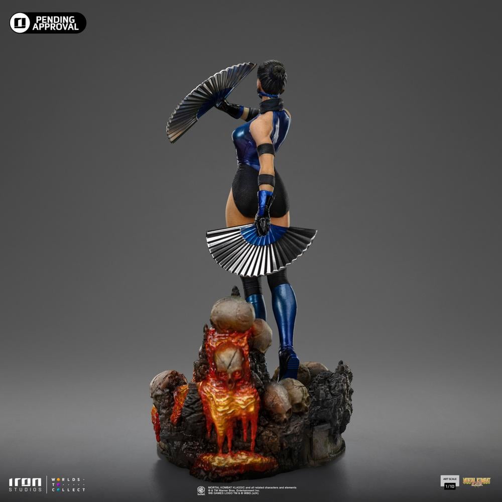 MORTAL KOMBAT - Kitana - Statue Art Scale 1/10 22.44cm : ShopForGeek.com: Figurita Iron Studios ...
