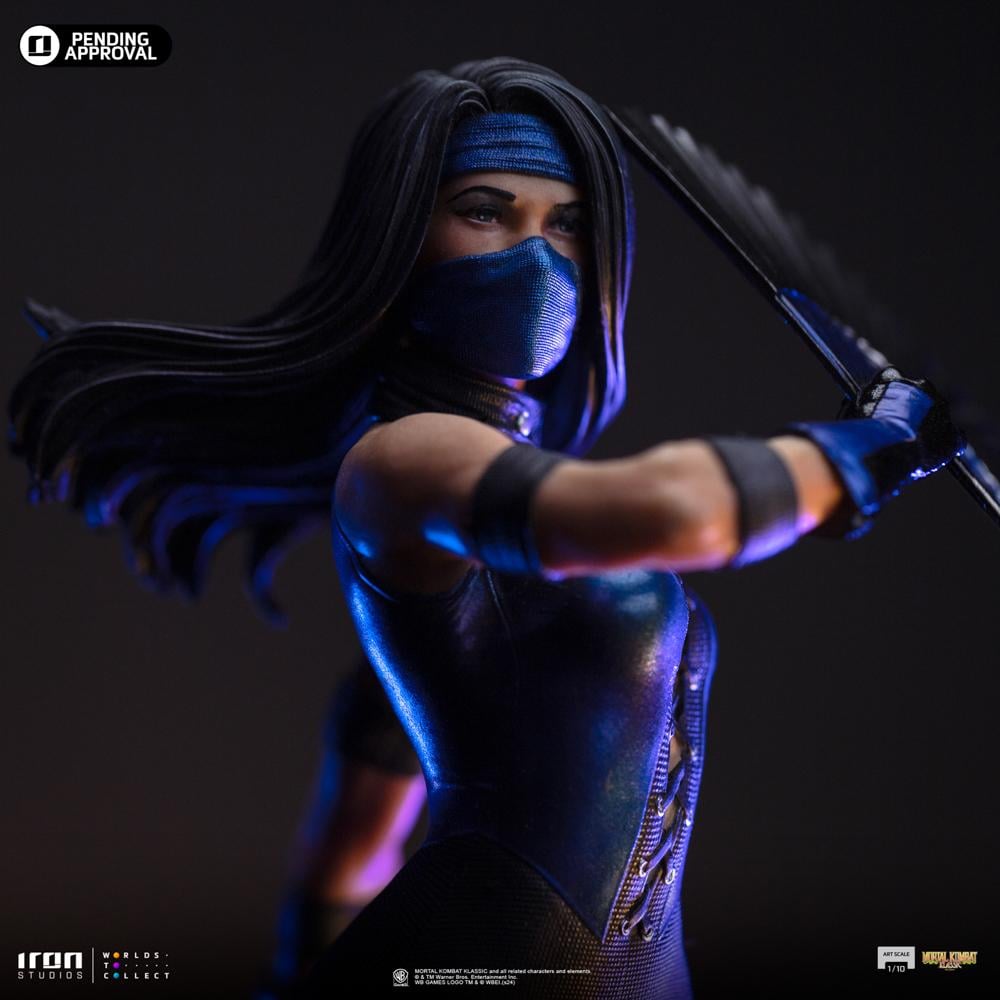 MORTAL KOMBAT - Kitana - Statue Art Scale 1/10 22.44cm : ShopForGeek.com: Figurita Iron Studios ...