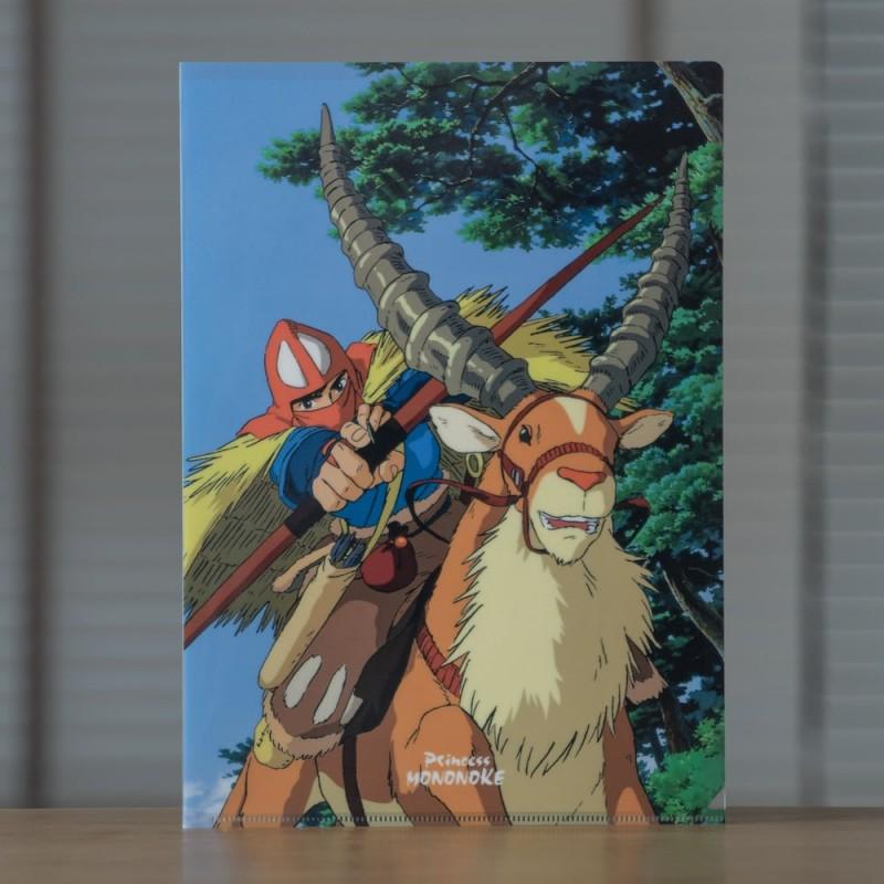 PRINCESS MONONOKE- Ashitaka and Yakuru- A4 Size Clear Poster 305x220mm ...