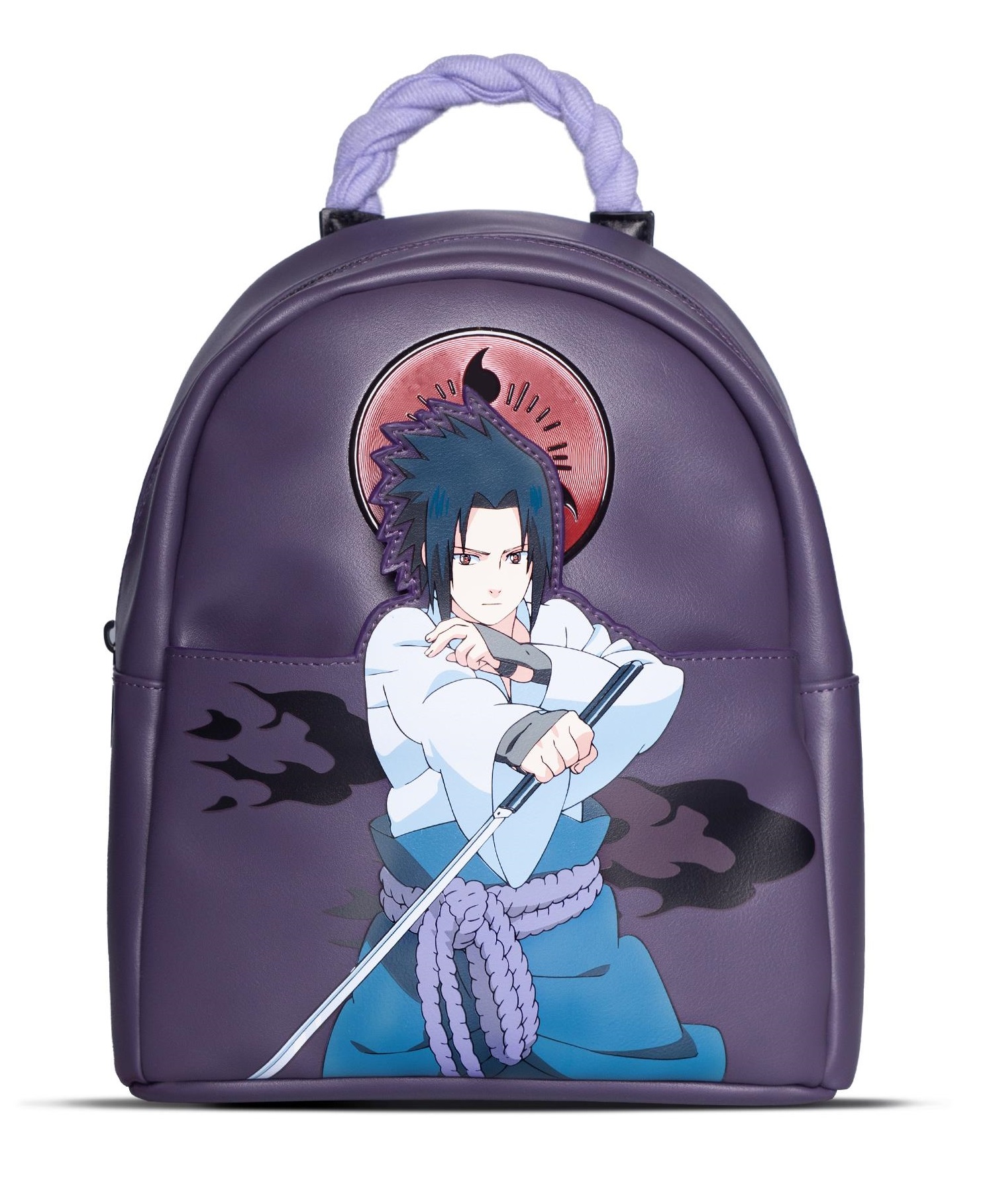 NARUTO SHIPPUDEN - Sasuke - Mini Faux Leather Backpack Novelty ...