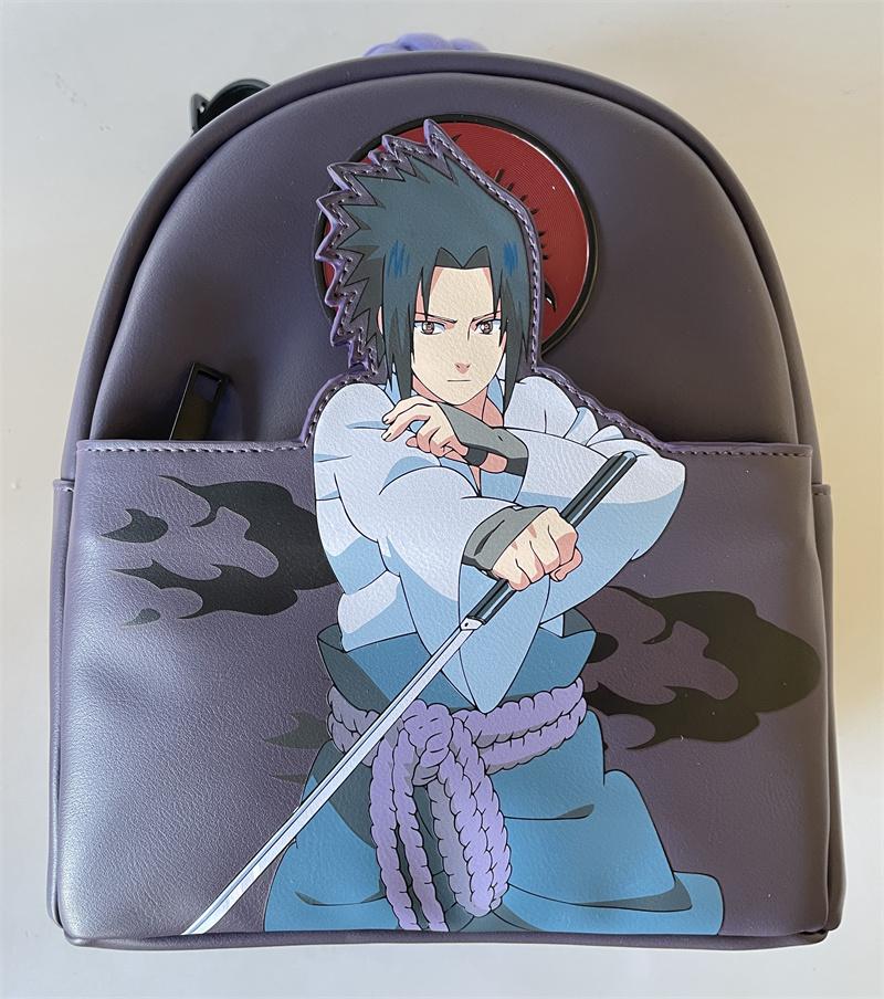 NARUTO SHIPPUDEN - Sasuke - Mini Sac à Dos Similicuir Novelty ...