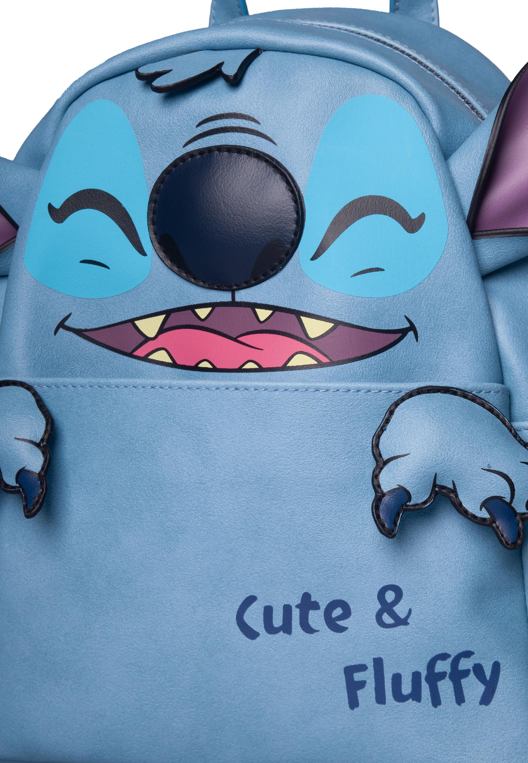 BEMS | STITCH - Cute & Fluffy - Novelty Backpack