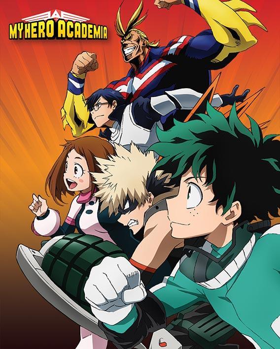 MY HERO ACADEMIA - Mini Poster 40x50cm : ShopForGeek.com: Poster ...