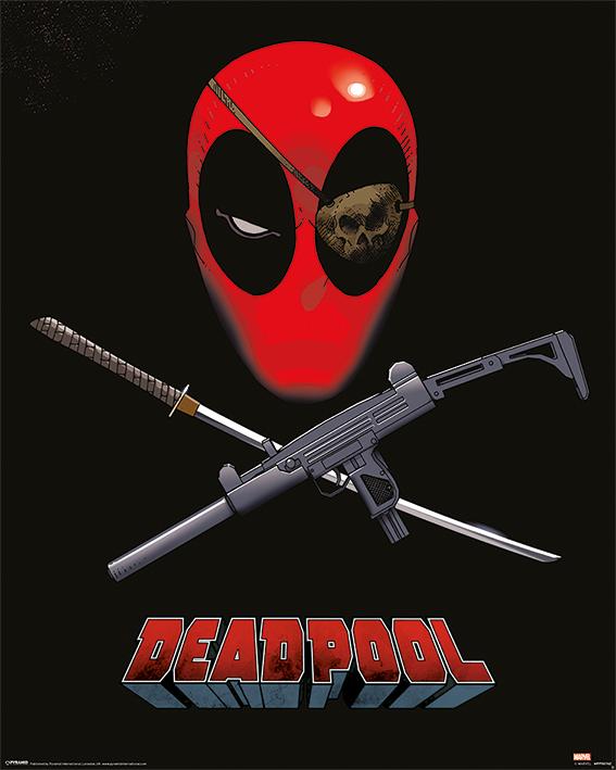 MARVEL - Mini Poster 40X50 - Deadpool : ShopForGeek.com: Poster Pyramid ...