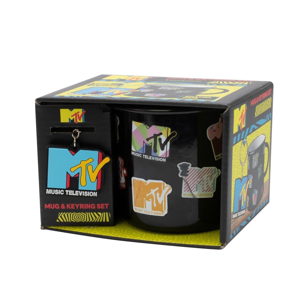 MTV - Gift Box - Mug + Keyring : ShopForGeek.com: Gift pack Blue Sky ...