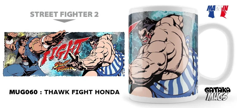 STREET FIGHTER - Mug - Thawk Fight Honda : ShopForGeek.com: Mug Street ...