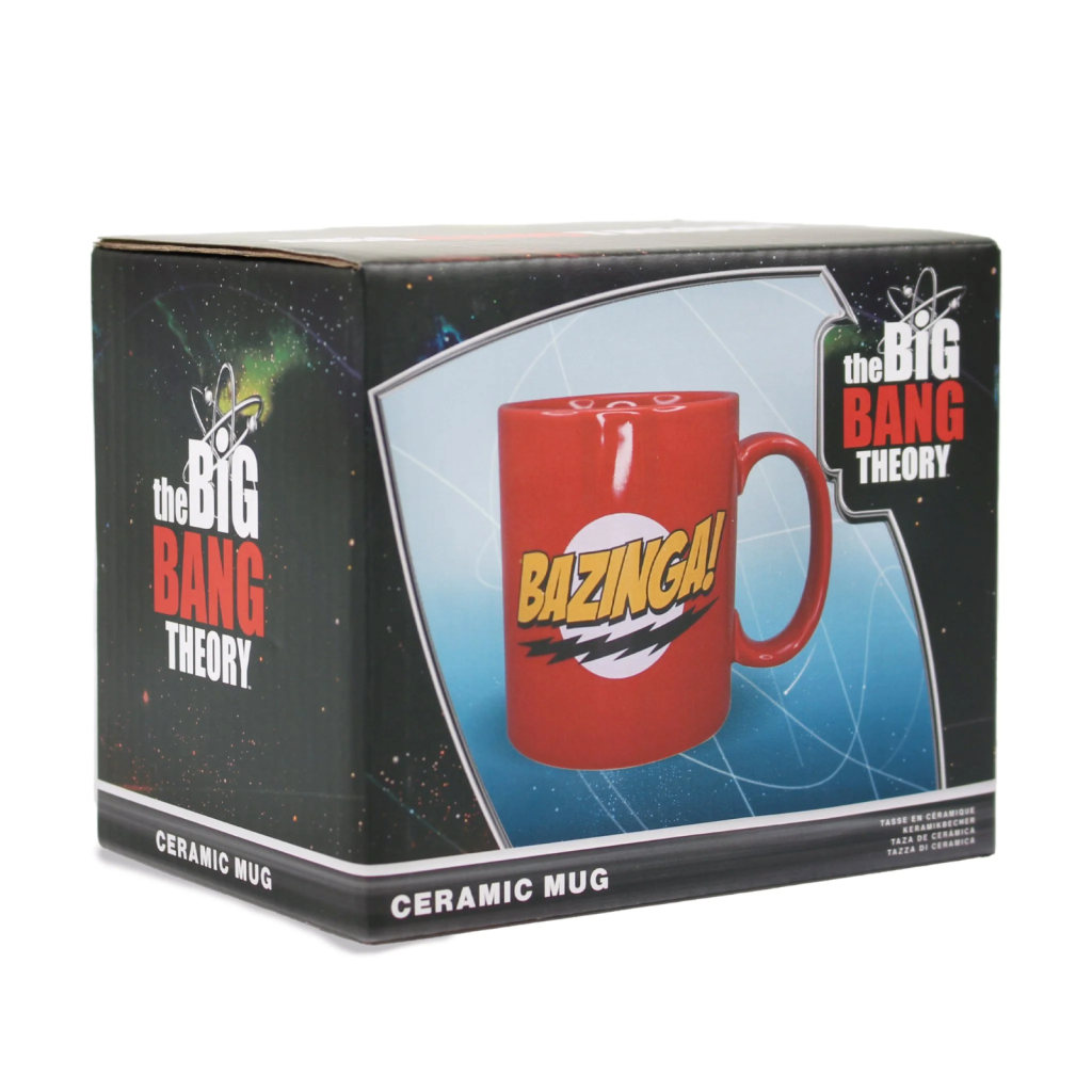 THE BIG BANG THEORY - Bazinga - Mug 400ml : ShopForGeek.com: Mug HMB ...