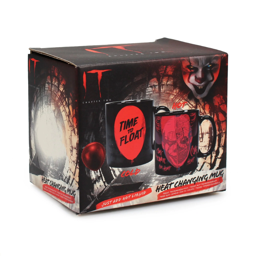 IT - Pennywise - Mug Heat Changing 400ml : ShopForGeek.com: Mug HMB Horror