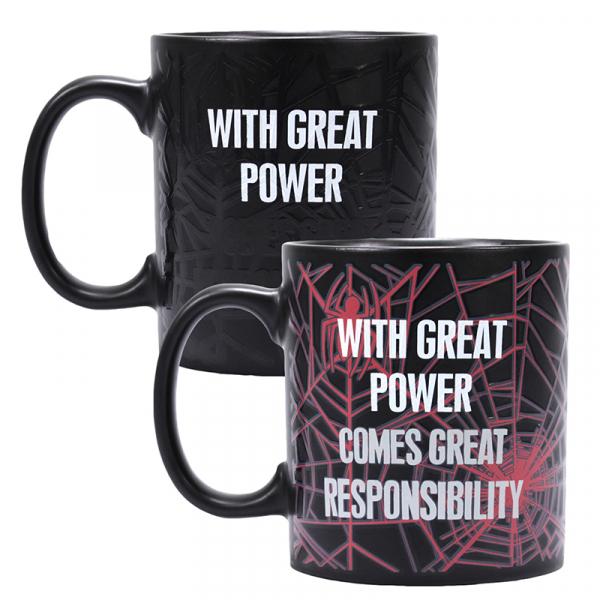 MARVEL - Mug Heat Changing - Spiderman : ShopForGeek.com: Mug HMB Marvel