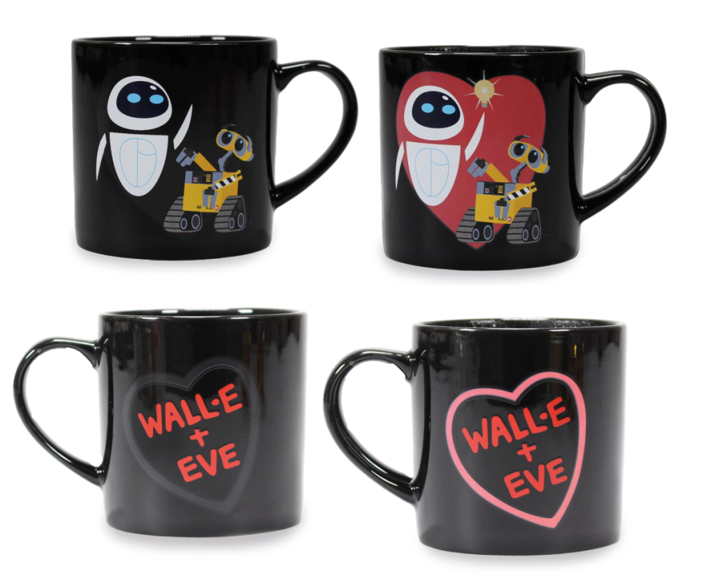 WALL-E - Wall-E & Eve - Mug Thermoréactif 310ml : ShopForGeek.com: Mug ...