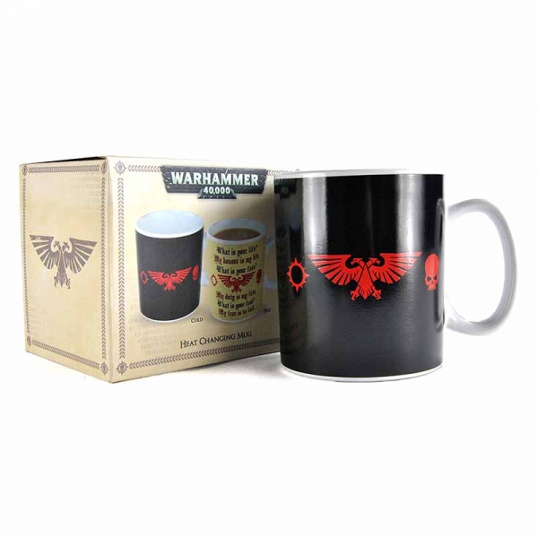 WARHAMMER - Heat Changing Mug - 400ml - Pledge : ShopForGeek.com: Mug ...
