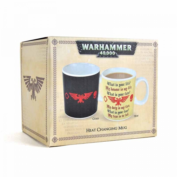 WARHAMMER - Heat Changing Mug - 400ml - Pledge : ShopForGeek.com: Mug ...