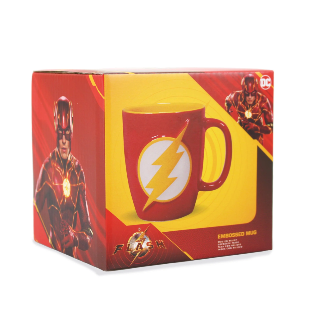 DC COMICS - The Flash - Mug Embossed 350ml : ShopForGeek.com: Mug HMB ...