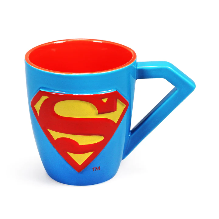 SUPERMAN - Logo - Mug Shaped : ShopForGeek.com: Mug HMB DC Comics