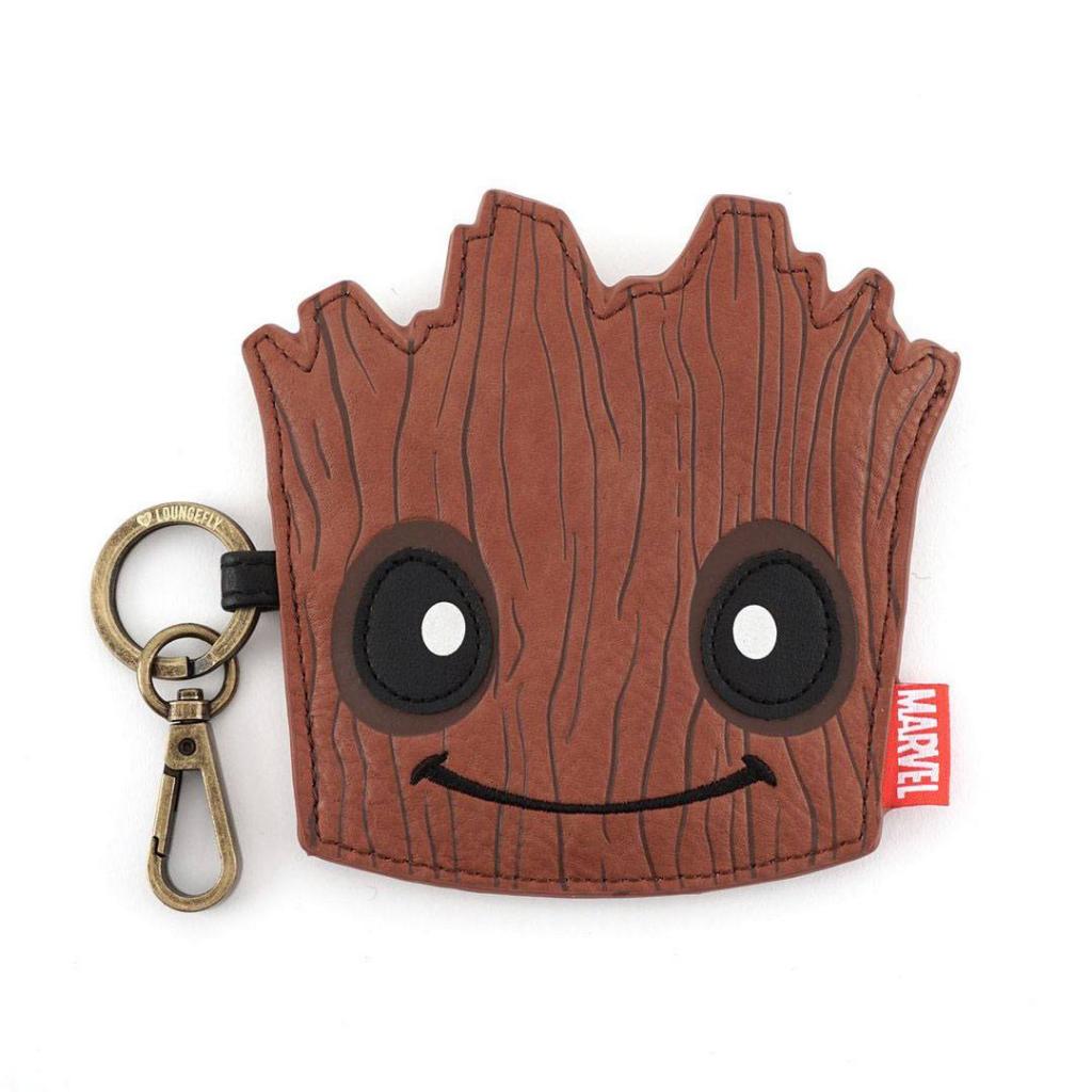 MARVEL - Groot Face Coin Bag 'LoungeFly' : ShopForGeek.com: Wallet ...