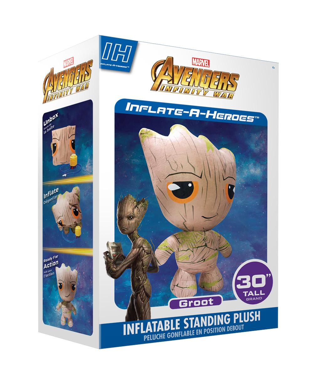 MARVEL - Inflatable Plush - Groot 76cm : ShopForGeek.com: Plush Marvel