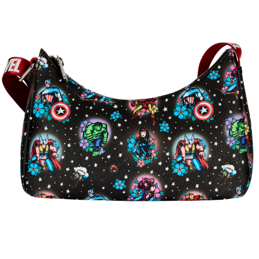 MARVEL - Avengers Tattoo - Crossbody Bag LoungeFly '22x15x6cm ...