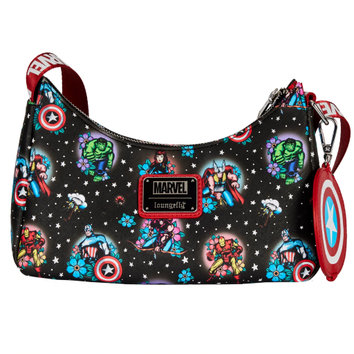 MARVEL - Avengers Tattoo - Crossbody Bag LoungeFly '22x15x6cm ...