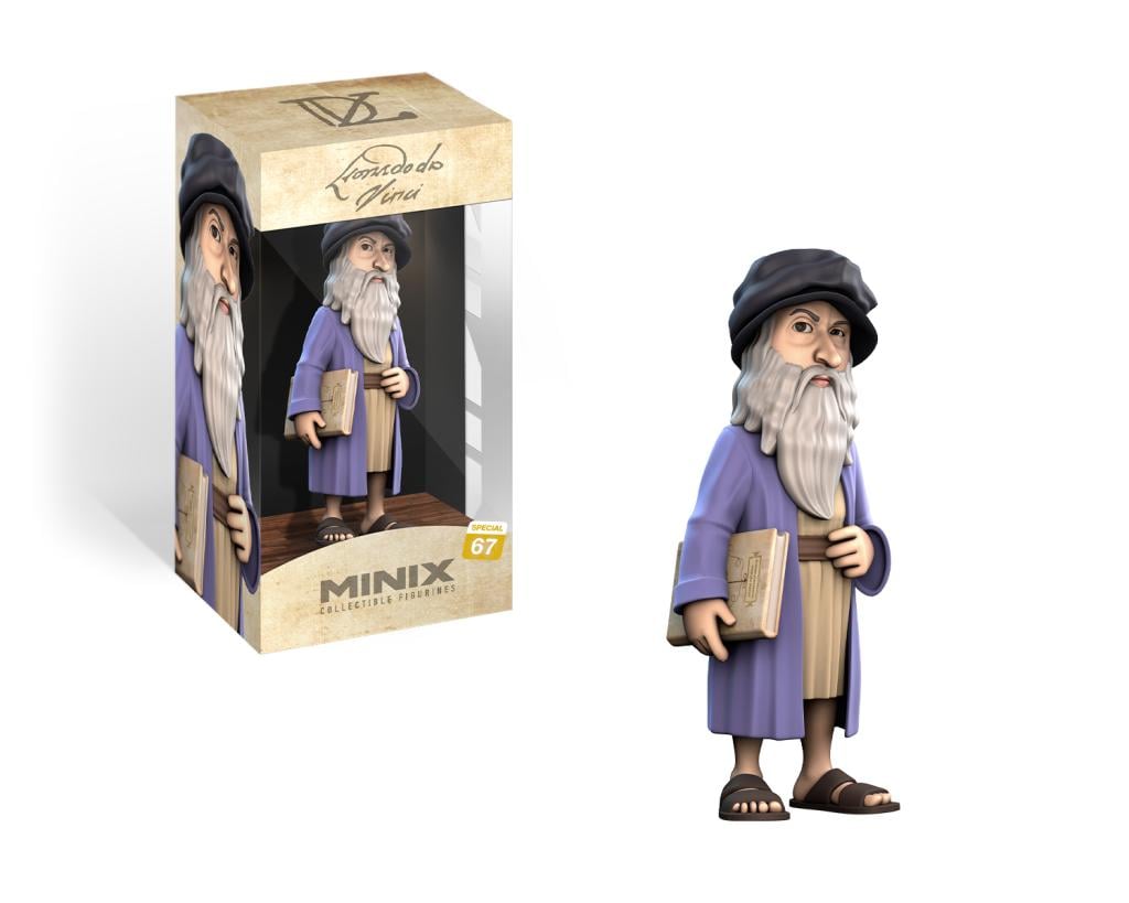 SPECIAL CATEGORY - Leonard De Vinci - Figure Minix # 12cm : ShopForGeek ...