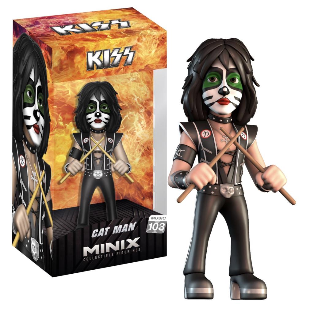 KISS - Catman - Figure Minix 12cm : ShopForGeek.com: Figurines Minix Music