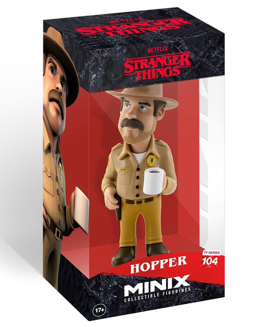 STRANGER THINGS - Hopper - Figure Minix 12cm : ShopForGeek.com ...