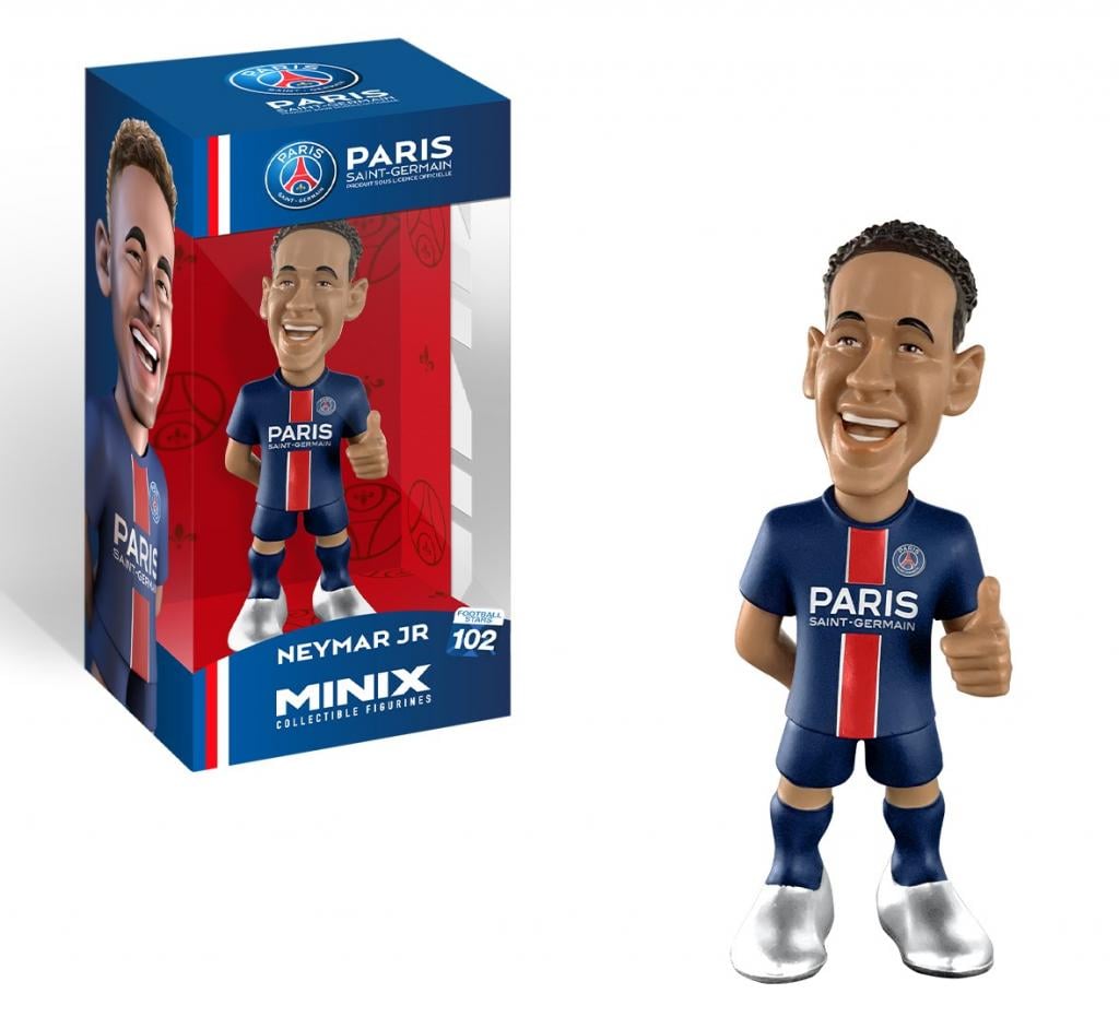 PSG - Neymar JR "010" - Figurine Minix 12cm : ShopForGeek.com: Figurine ...