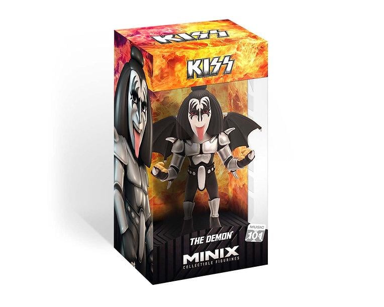KISS - The Demon - Figure Minix 12cm : ShopForGeek.com: Figurines Minix ...