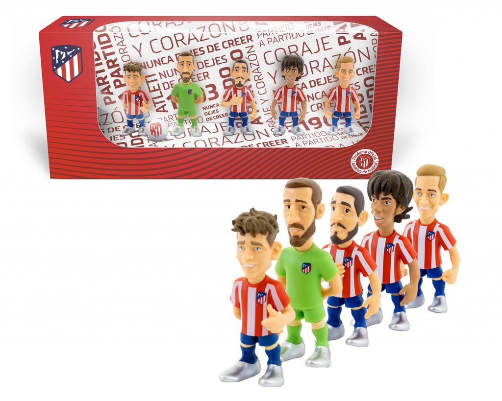 FOOTBALL - Atletico Madrid - Pack of 5 Figure Minix 7cm : ShopForGeek ...