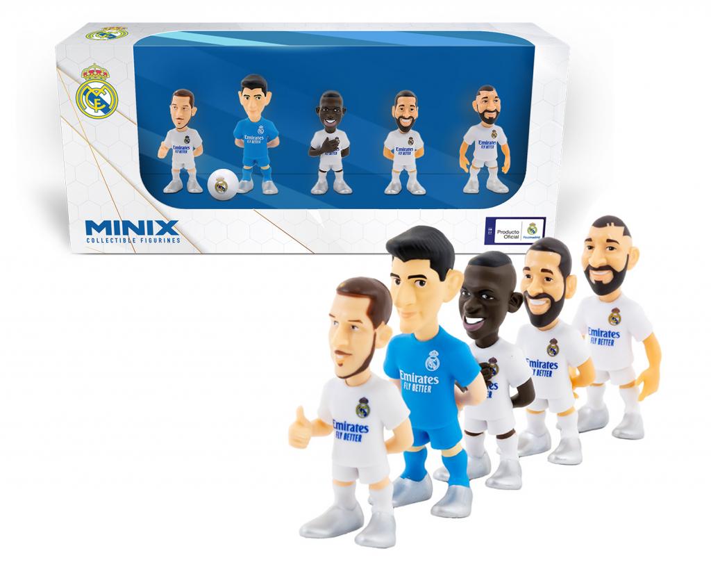 FOOTBALL - Real Madrid - Pack of 5 Figure Minix 7cm : ShopForGeek.com ...