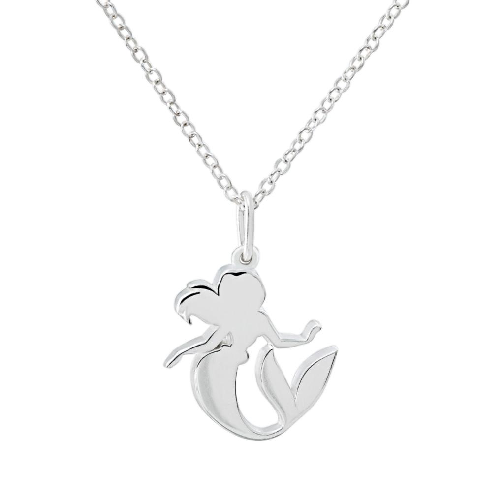 DISNEY - Ariel - Collier en Argent Sterling : ShopForGeek.com: Joyería ...