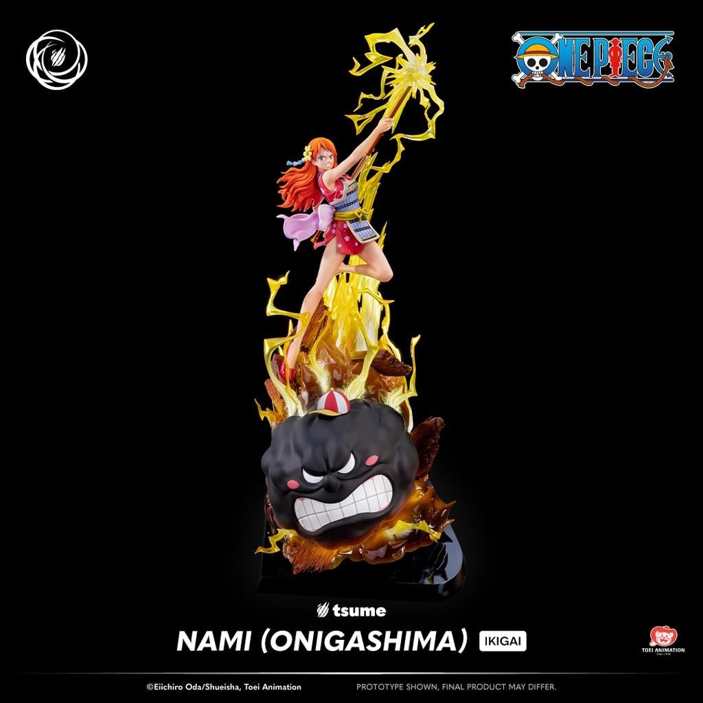 ONE PIECE - Nami - Statue Résine 1/6 By Tsume - 47cm : ShopForGeek.com ...