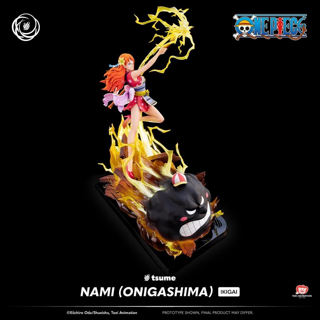 ONE PIECE - Nami - Statue Résine 1/6 By Tsume - 47cm : ShopForGeek.com ...