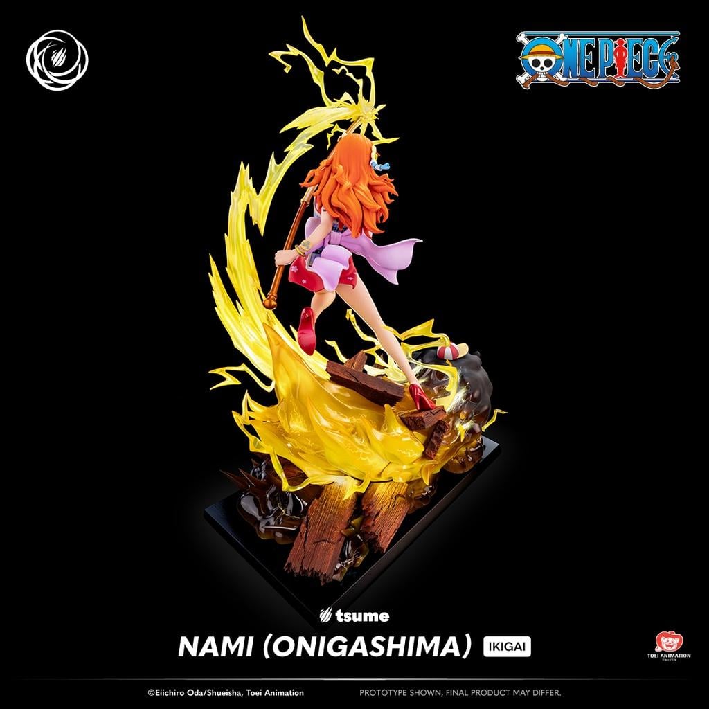 ONE PIECE - Nami - Statue Résine 1/6 By Tsume - 47cm : ShopForGeek.com ...