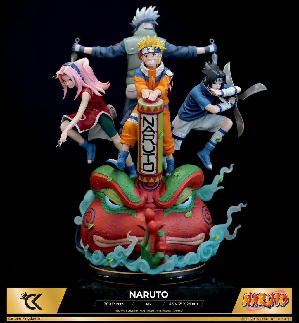 NARUTO - Naruto Team - Statue Resin 1/6 45cm : ShopForGeek.com ...