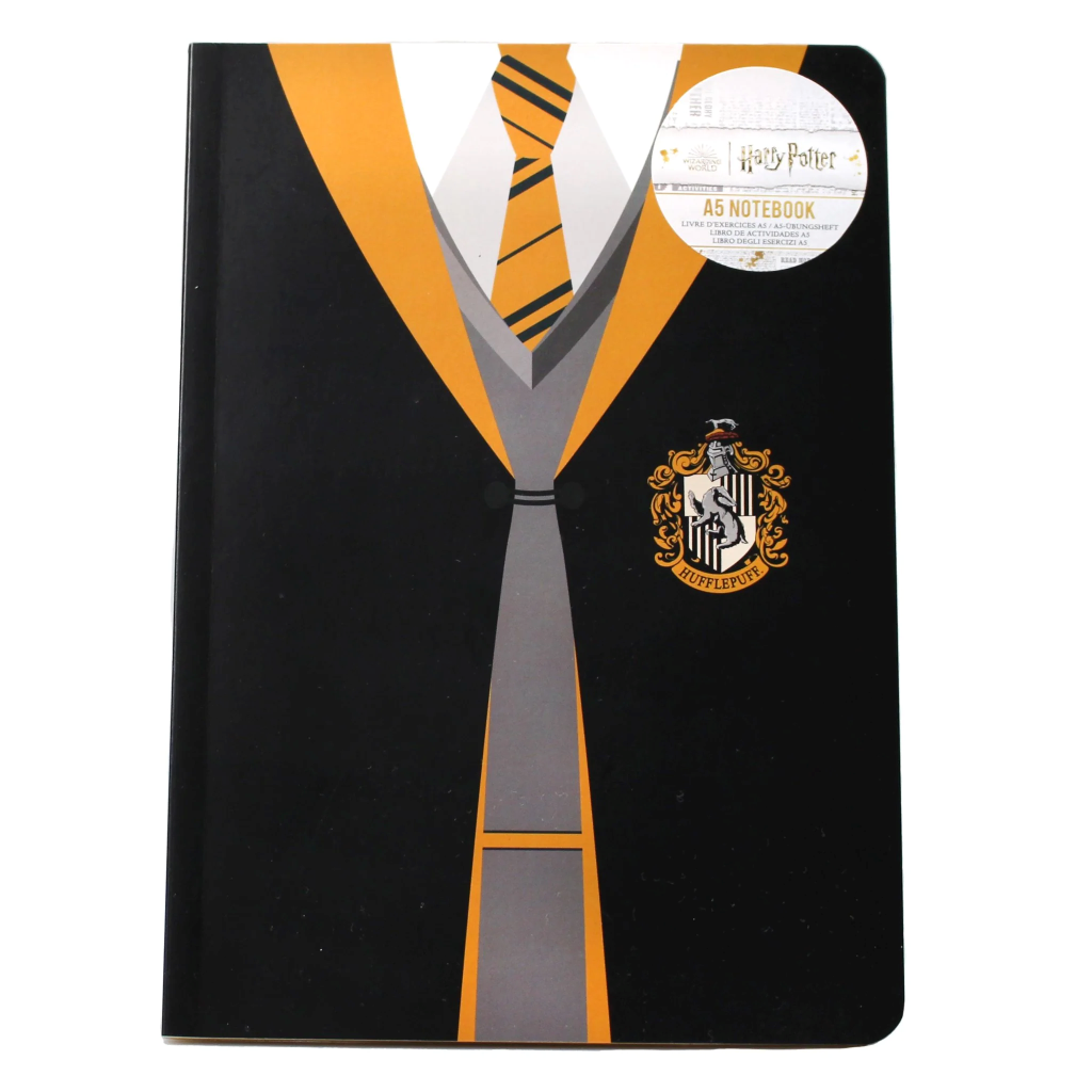 HARRY POTTER - Uniform Hufflepuff - A5 Notebook : ShopForGeek.com ...