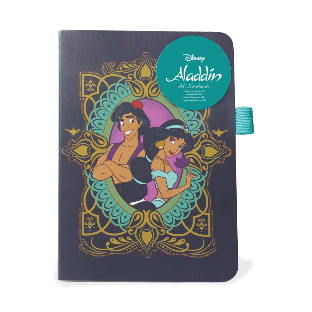 DISNEY - Aladdin - A6 Notebook : ShopForGeek.com: Notebook HMB DISNEY
