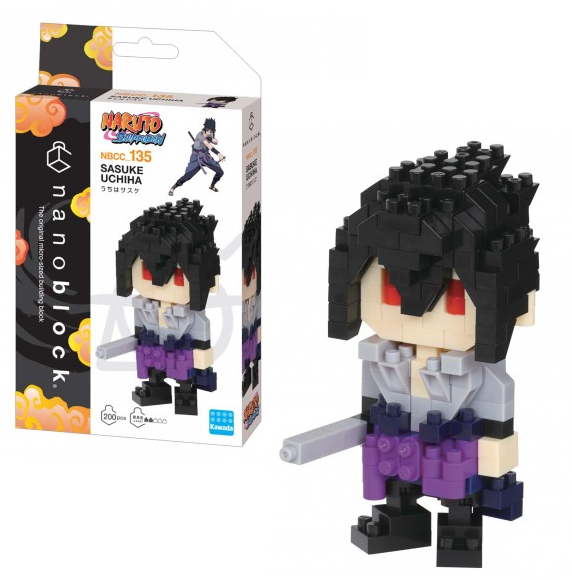 NARUTO - Sasuke - Figure Nanoblock 10cm : ShopForGeek.com: Figurines ...