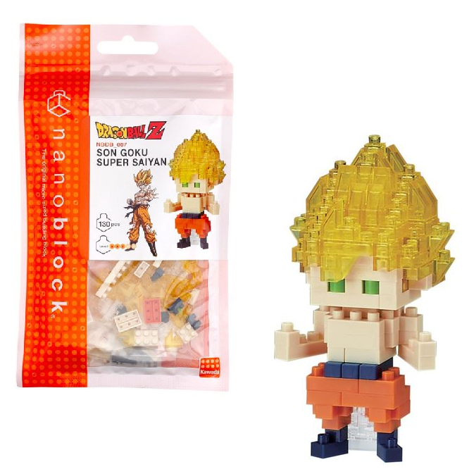 DRAGON BALL - Son Goku Super Saiyan - Figure Nanoblock 10cm : ShopForGeek.com: Figurita Bandai ...
