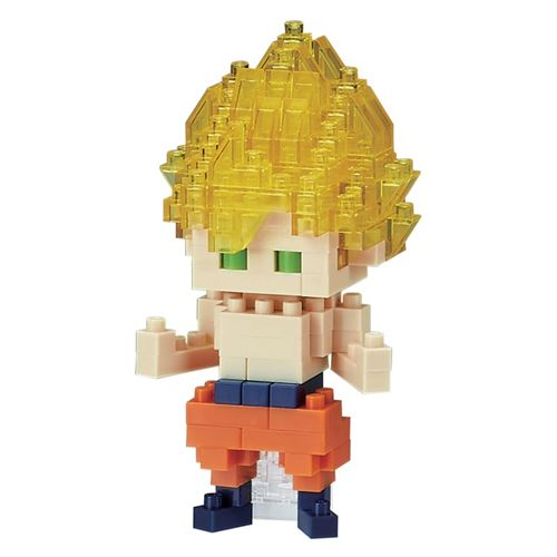 DRAGON BALL - Son Goku Super Saiyan - Figure Nanoblock 10cm : ShopForGeek.com: Figurita Bandai ...