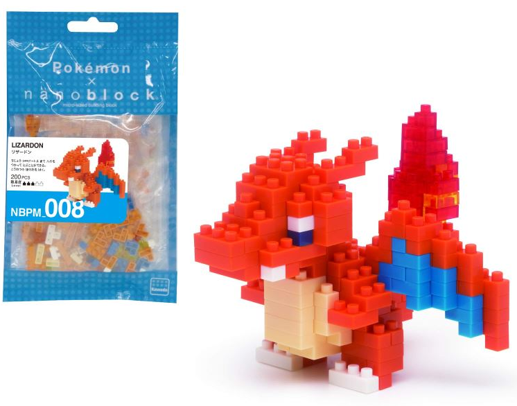POKEMON - Charizard - Figure Nanoblock 10cm : ShopForGeek.com ...
