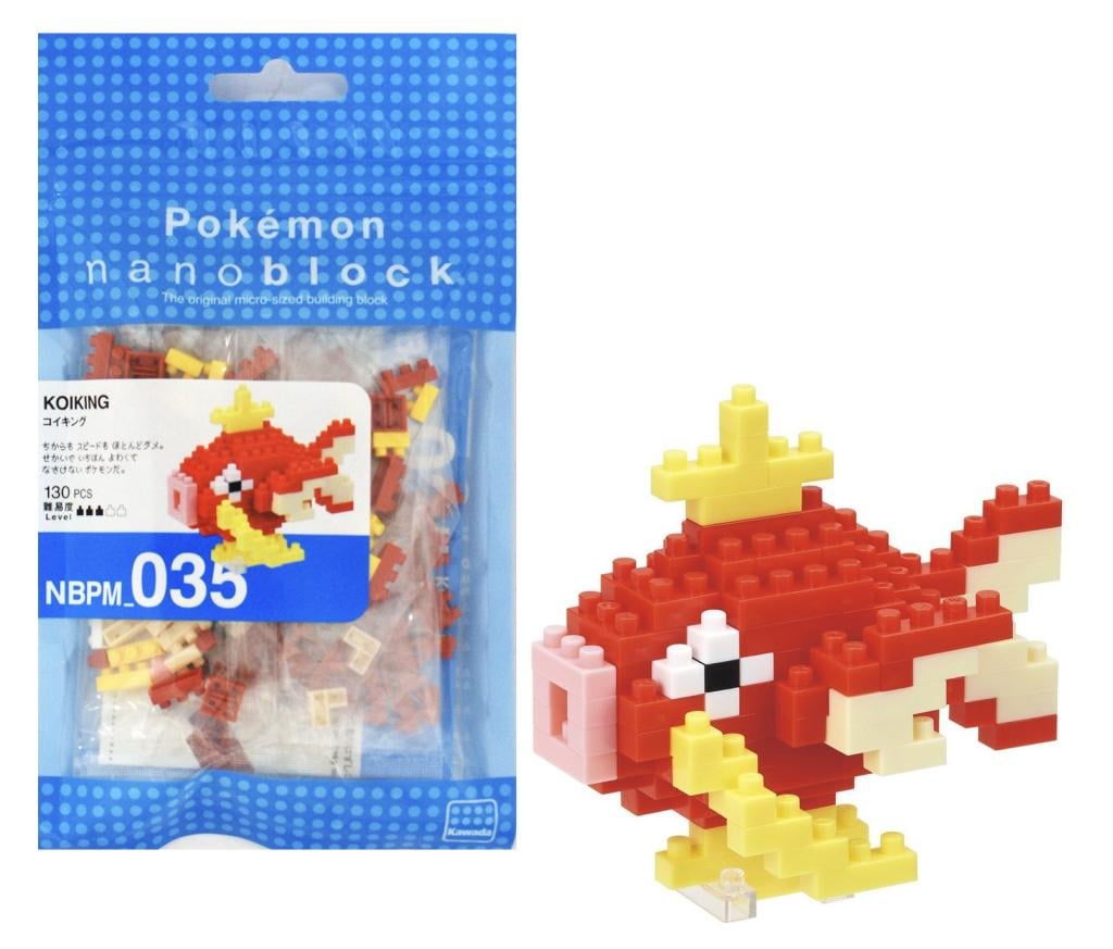 POKEMON - Magikarp - Figure Nanoblock 10cm : ShopForGeek.com: Figurita ...