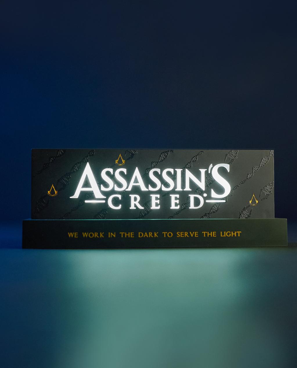 ASSASSIN'S CREED - We work in the dark to serve the light - Lamp ...