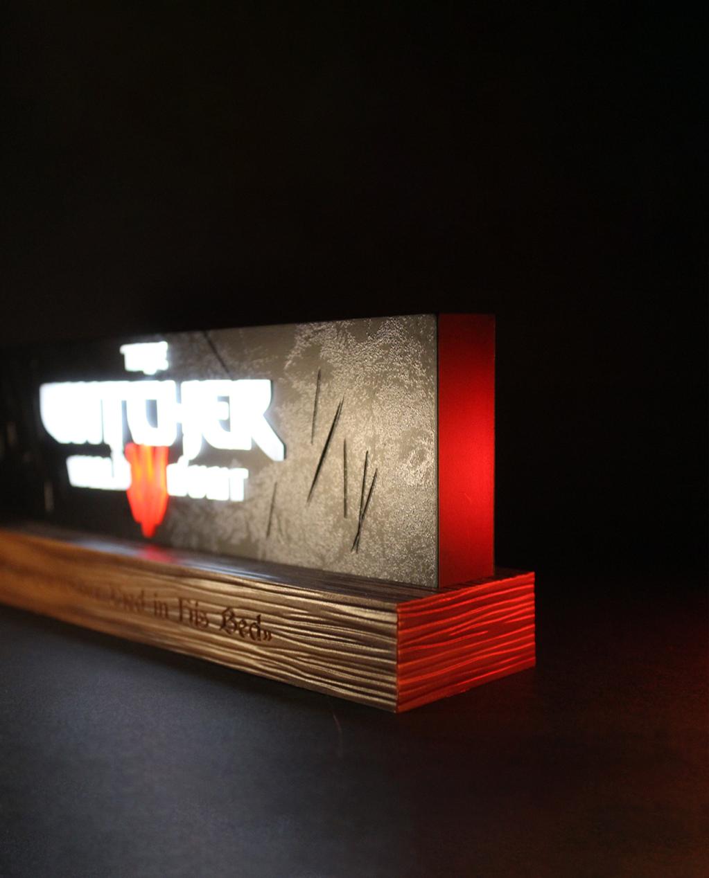 THE WITCHER 3 - Wild Hunt - Lamp : ShopForGeek.com: Lamp Neamedia Light ...