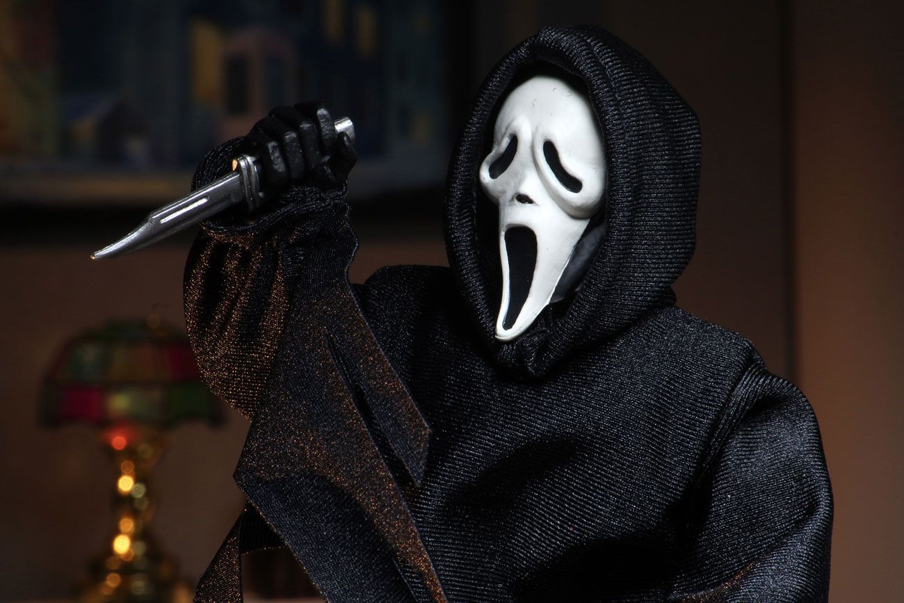 SCREAM - Retro Ghostface - Figurine articulée 20cm : ShopForGeek.com ...
