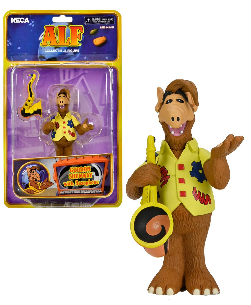 ALF - Alf with Saxophone - Figure Toony Classic 15cm : ShopForGeek.com ...