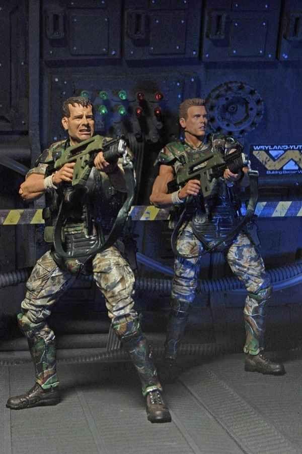 ALIENS - Action Figure NECA Colonial Marines 2-Pack 30TH Ann. - 17cm ...