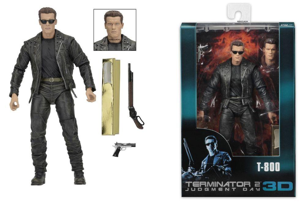 TERMINATOR 2 - Action Figure NECA T-800 25TH Ann. 3D Release - 17cm ...