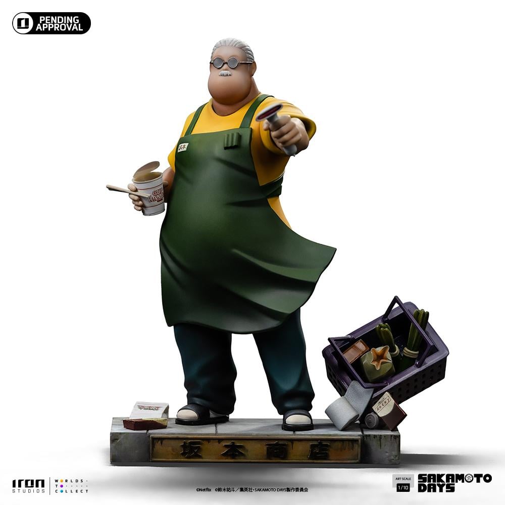SAKAMOTO DAYS - Taro Sakamoto - Statue Art Scale 1/10 20.3cm : ShopForGeek.com: Figurine Iron ...