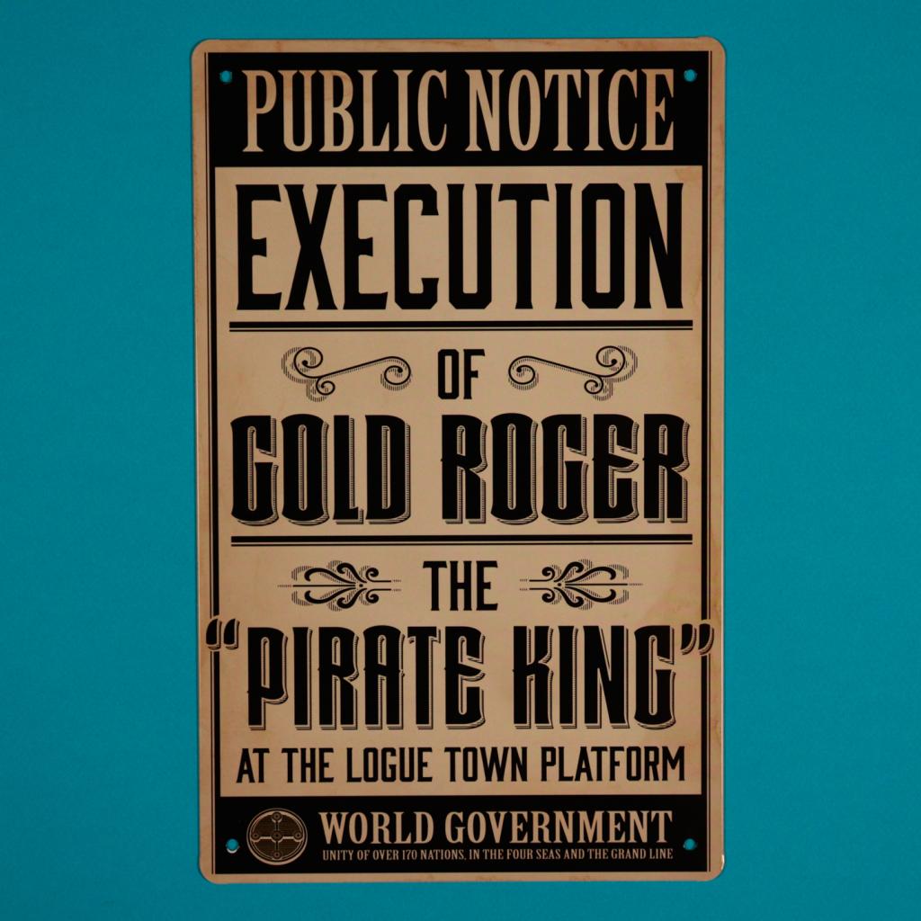 ONE PIECE NETFLIX - Set of 3 Tin Signs : ShopForGeek.com: Metal-Platte ...