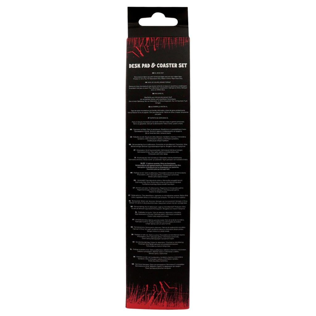 STRANGER THINGS - Hellfire Club - XL Desktop Mat + 1 Coaster ...